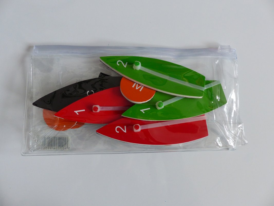 Mini magnetic boat set for clubs, coaches, sailors and race committees ...